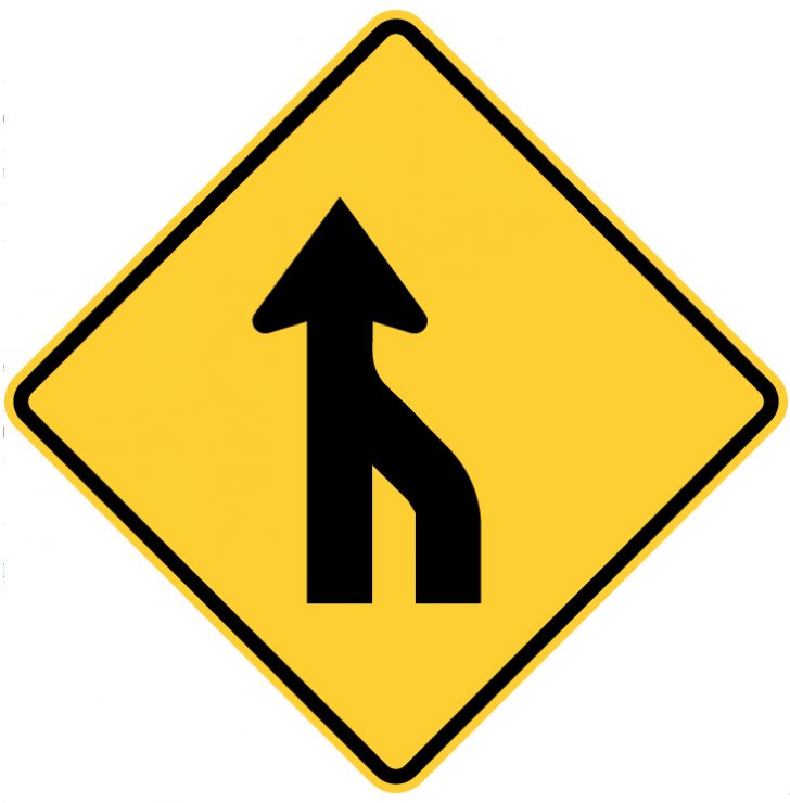Lane Ends, Merge Left: Redesigning the W4-2 Road Sign to End Confusion ...