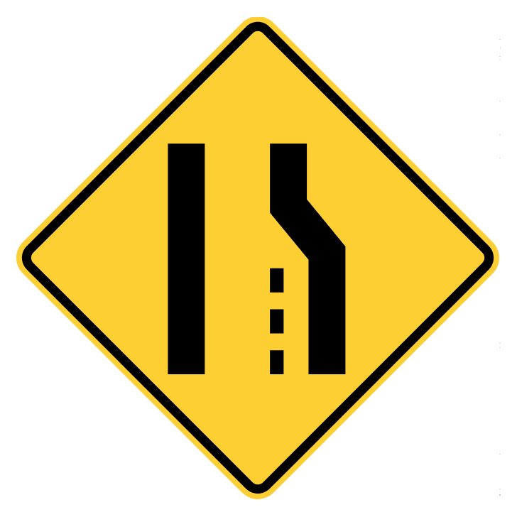 Lane Ends, Merge Left: Redesigning the W4-2 Road Sign to End Confusion ...