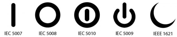 Modern Hieroglyphs: Binary Logic Behind the Universal "Power Symbol ...