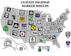 American Highways 101: Visual Guide to U.S. Road Sign Designs ...