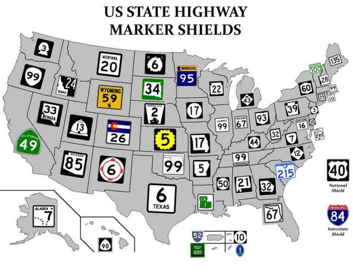 American Highways 101: Visual Guide to U.S. Road Sign Designs ...
