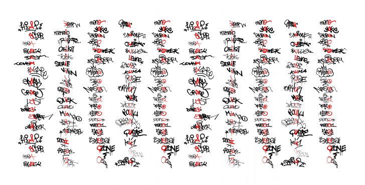 Trash Typography: "Rubbish Font" Drawn from Curbside Waste Containers ...