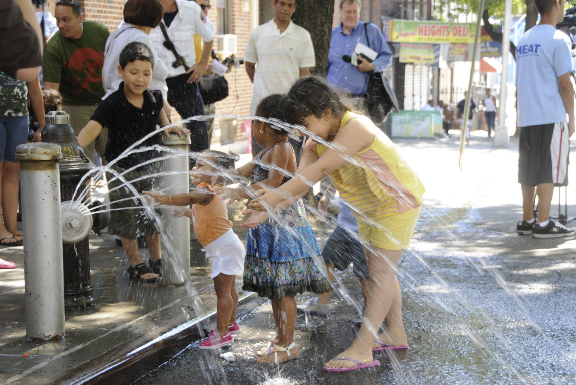 Refreshing Compromise: Fire Hydrant Spray Caps Help Citizens Cool Down ...