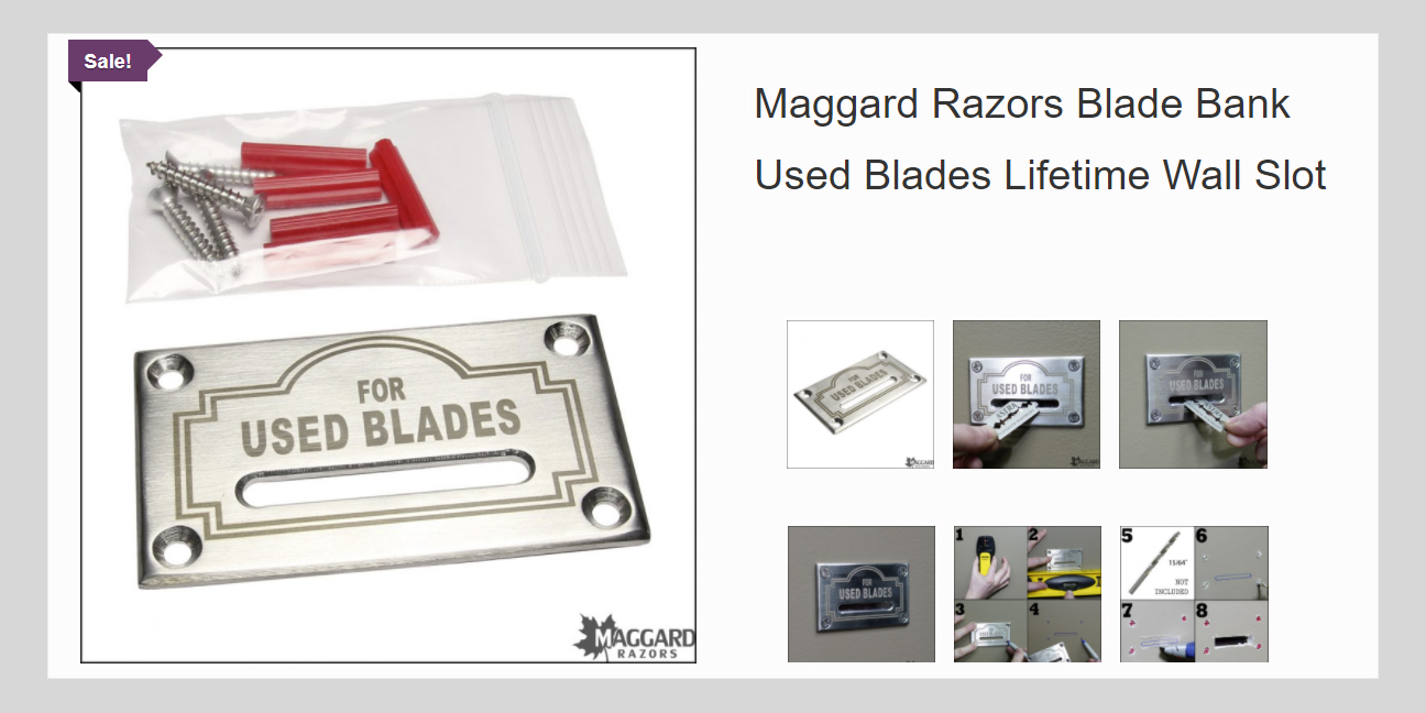 Unsafe Deposits: Wall Slots Drop Used Razor Blades into Interstitial ...